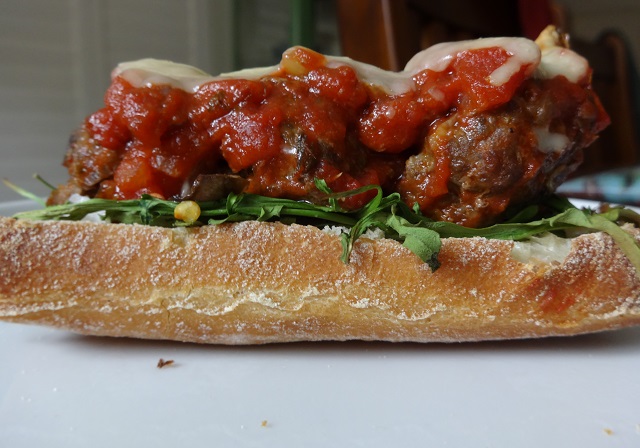 Molten Umami Meatball Sandwiches - Retro Food For Modern Times